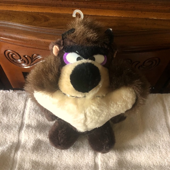 Warner Bros. | Toys | Vintage Looney Tunes Taz Plush Toy | Poshmark